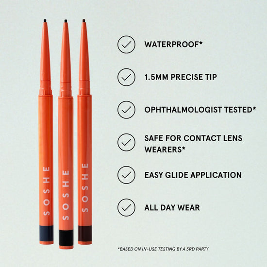 Waterproof Precision Eyeliner – SOSHE Beauty